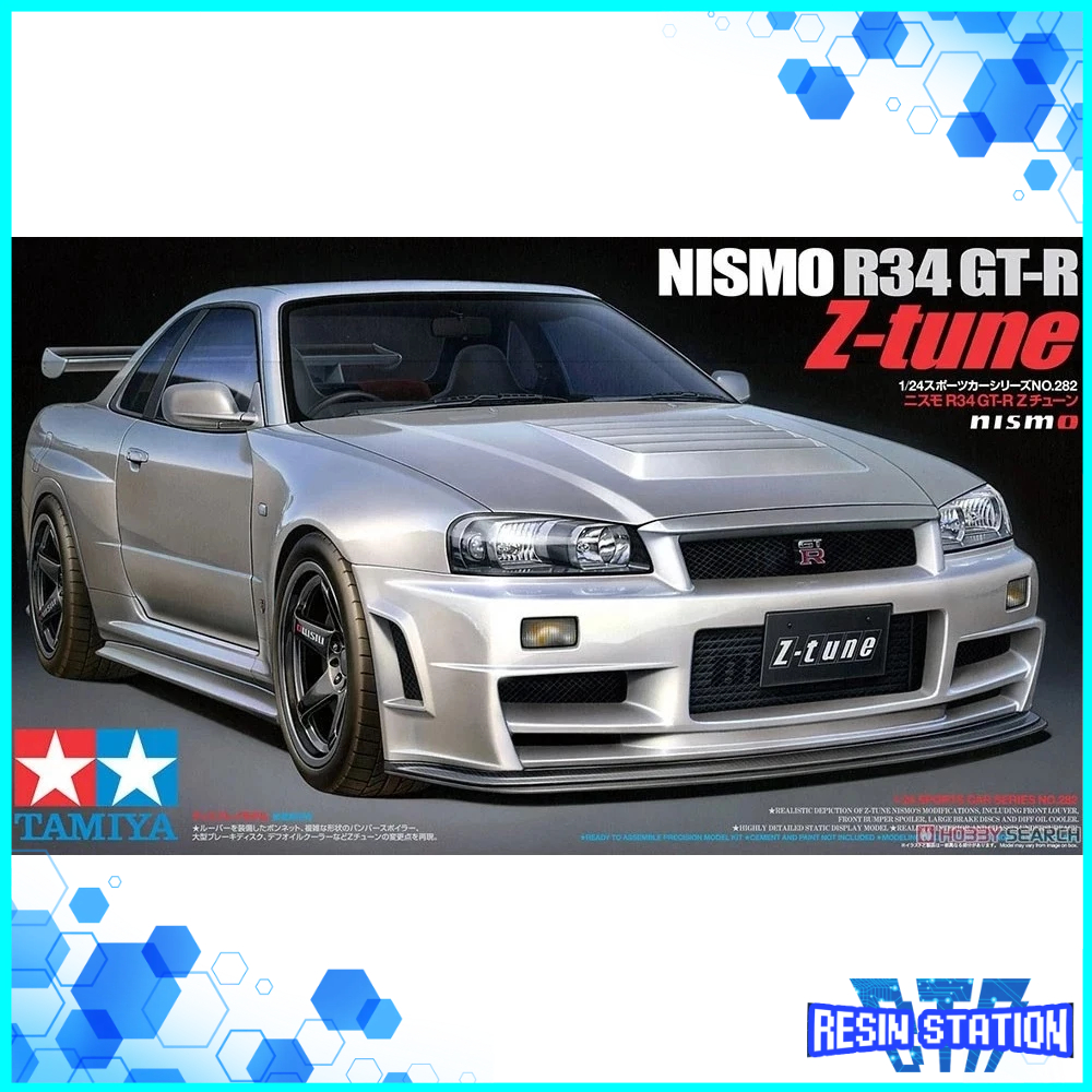 Tamiya Nissan Skyline GT-R R34 Nismo Z-tune (Plastic Model Car) No.282 ...