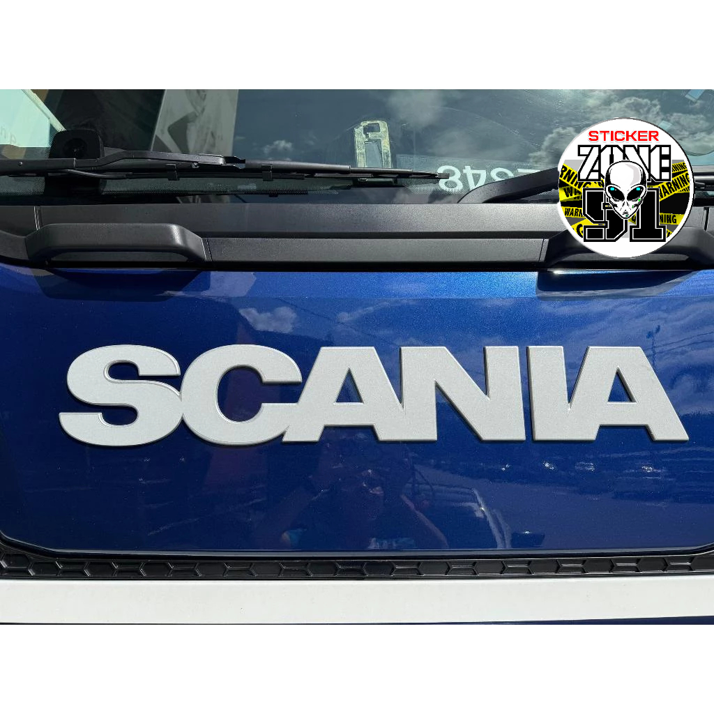 SCANIA Lorry Truck Wording Sticker With Template | Shopee Malaysia