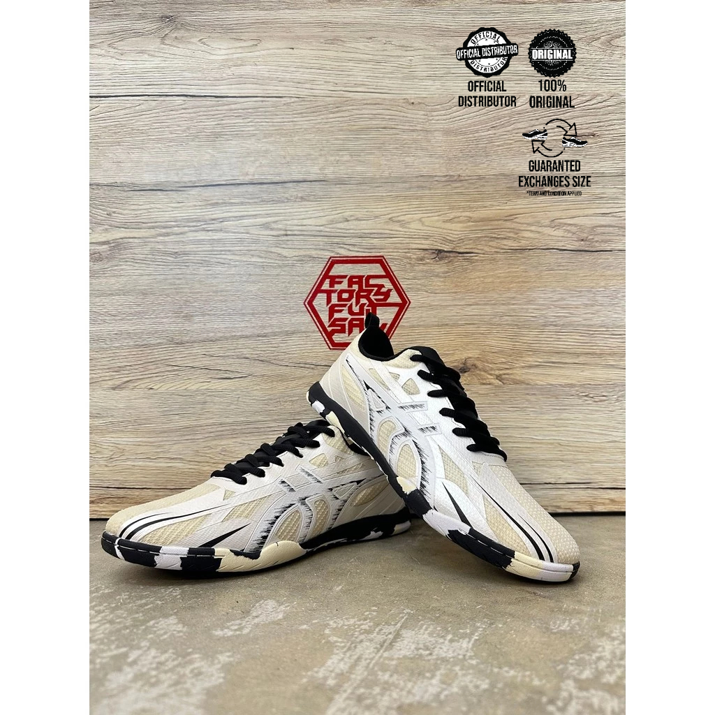 CONELI FUTSAL SHOE SFU0758M (BEIGE/BLACK) FUTSAL SHOES- KASUT FUTSAL ...