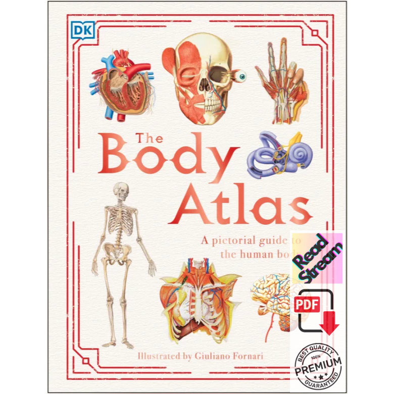 The Body Atlas : A Pictorial Guide to the Human Body | Shopee Malaysia