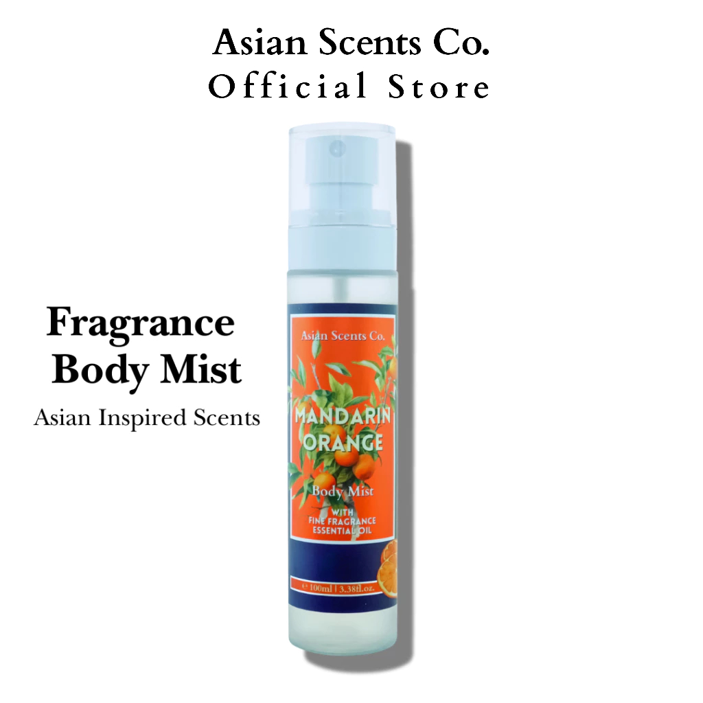 Asian Scents Co. Mandarin Orange Fragrance Body Mist (100ml) | Shopee ...