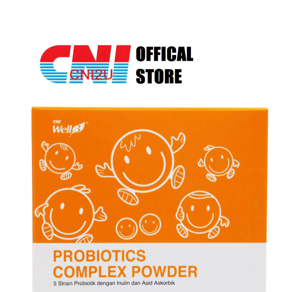 CNI Well3 Probiotics Complex Powder (30's x 2g) | Shopee Malaysia