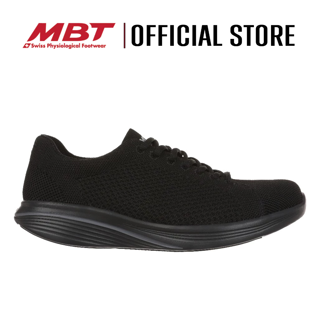 MBT SS24 SORA Women's Lace Up Active Fitness Walking Shoe In Black ...