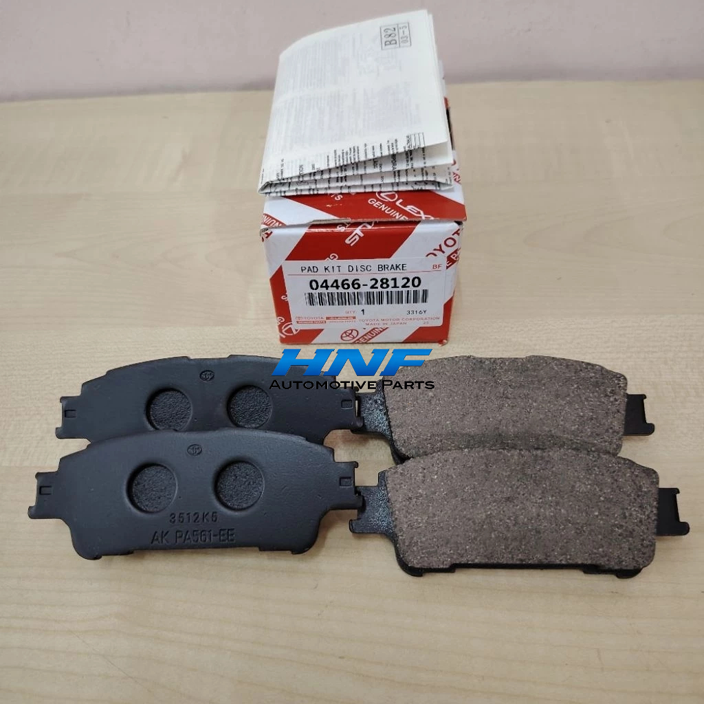 TOYOTA VOXY NOAH ZRR80 ZRR85 ZWR80 REAR DISC BRAKE PAD 04466-28120 ...