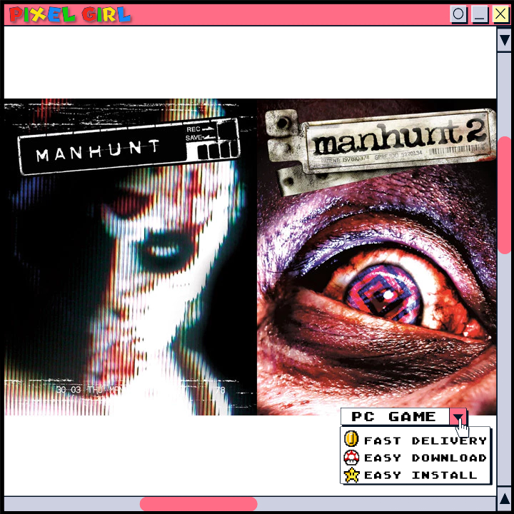 Manhunt 1 & 2 Collection PC Digital Download Offline [PC Game] | Shopee ...