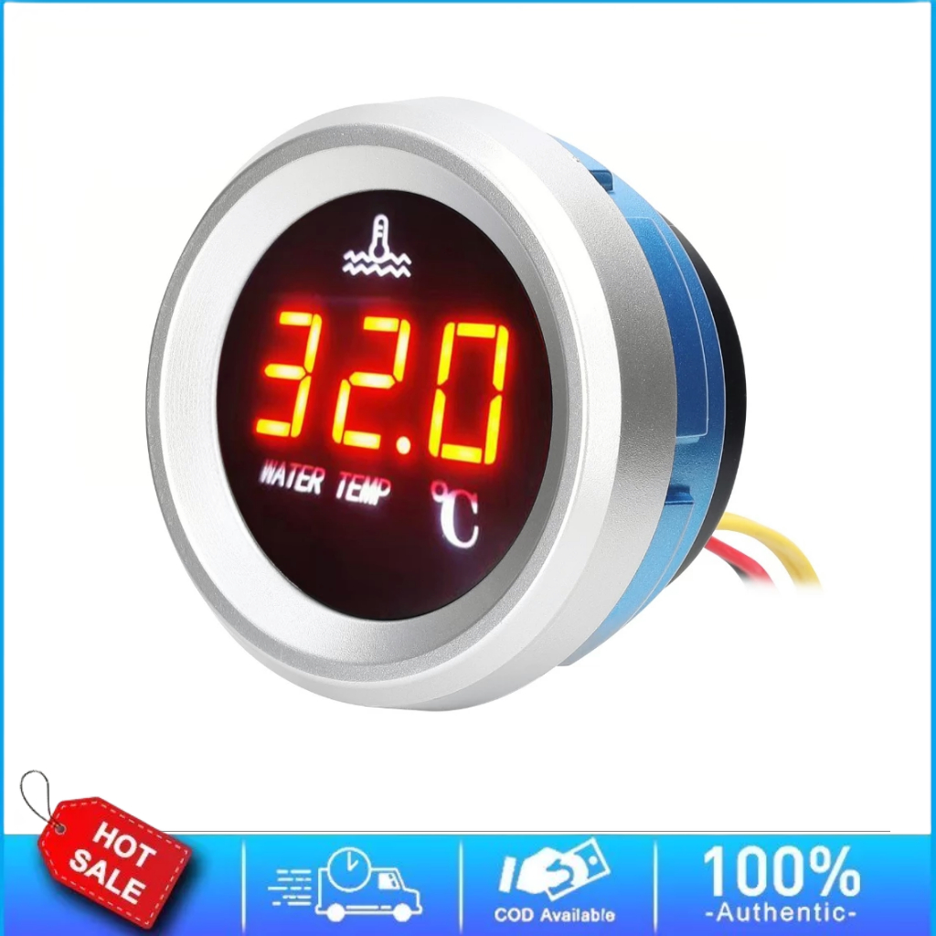 💥IN Stock🚚52mm Water Temperature Gauge Car Digital Temp Meter 9-36V ...