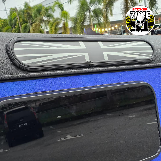 Land Rover Defender Union Jack Union Flag Double Layers Sticker 1 Piece ...