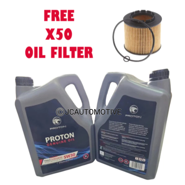 Proton 5W30 Engine Oil 5L Fully Synthetic 5W-30 Engine Oil 5L + Proton ...