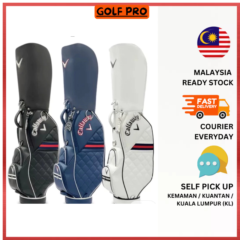 𝗠𝗔𝗟𝗔𝗬𝗦𝗜𝗔 𝗥𝗘𝗔𝗗𝗬 𝗦𝗧𝗢𝗖𝗞 🏌 Callaway Golf Bag 🏌 Pu Golf Bag Waterproof 🏌 ...