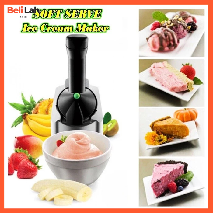 DIY Frozen Fruit Ice Cream Maker Machine | Sejuk Beku Aiskrim Buatan ...