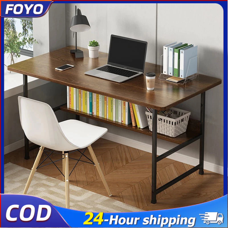 Study Table Meja belajar Modern Student Computer Desk Living Room ...