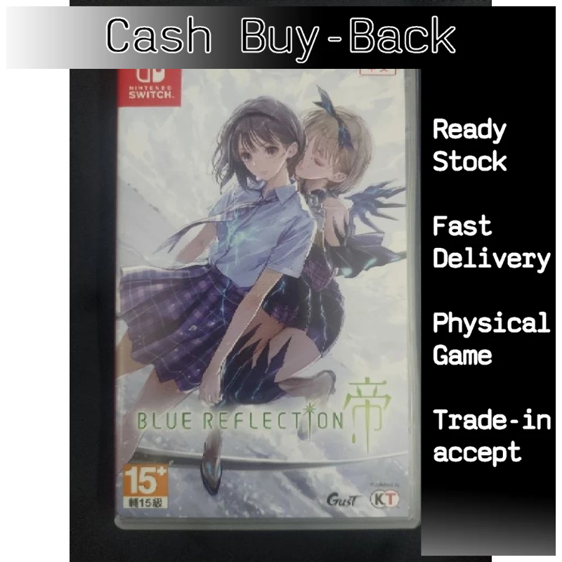 Nintendo switch blue reflection 帝 used | Shopee Malaysia