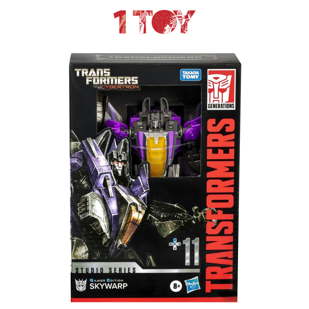 Transformers Studio Series Voyager Class SS+11 Gamer Edition Skywarp ...