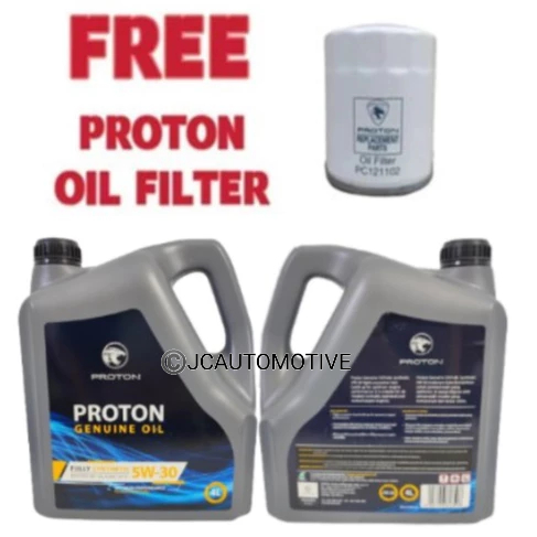 Proton Petronas 5W30 Engine Oil Fully Synthetic 5W-30 Engine Oil 4L ...