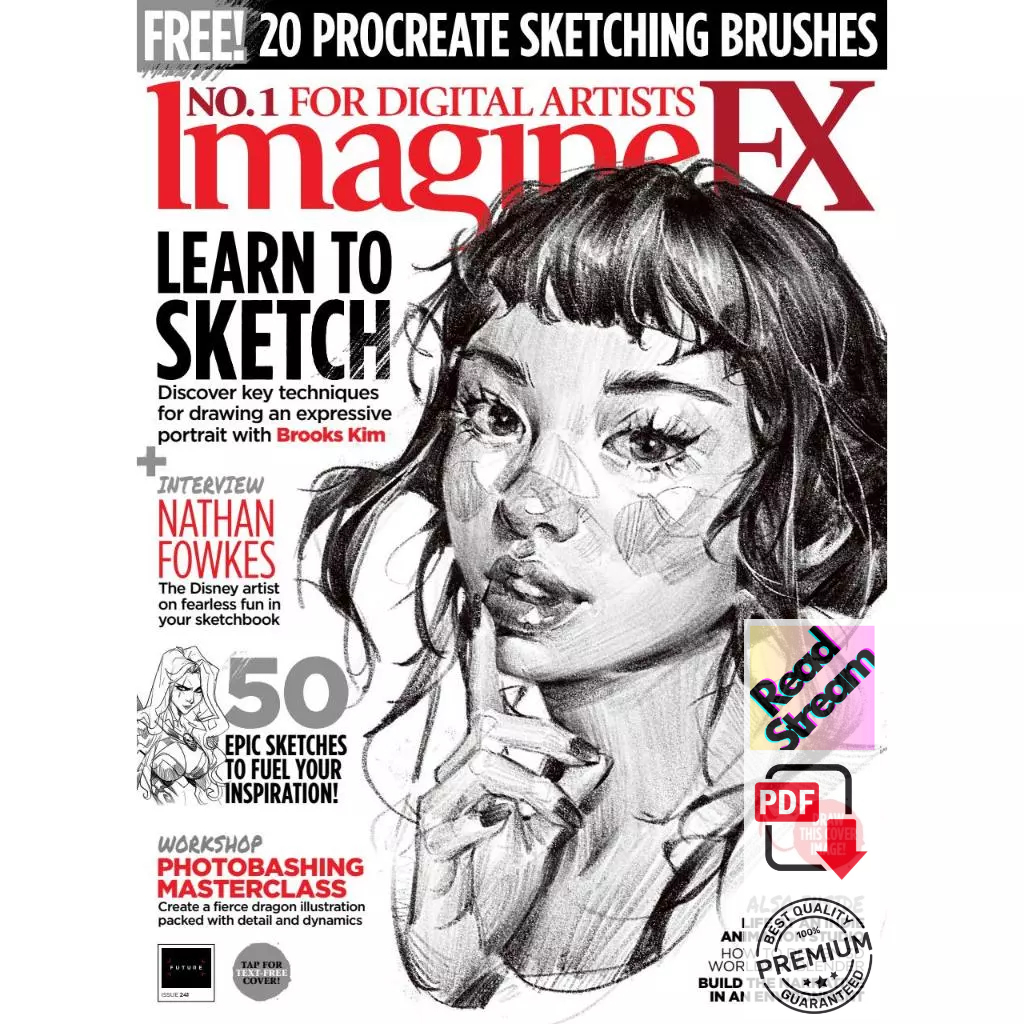 [eMagazine PDF] ImagineFX Learn To Sketch : Key Techniques For Drawing ...