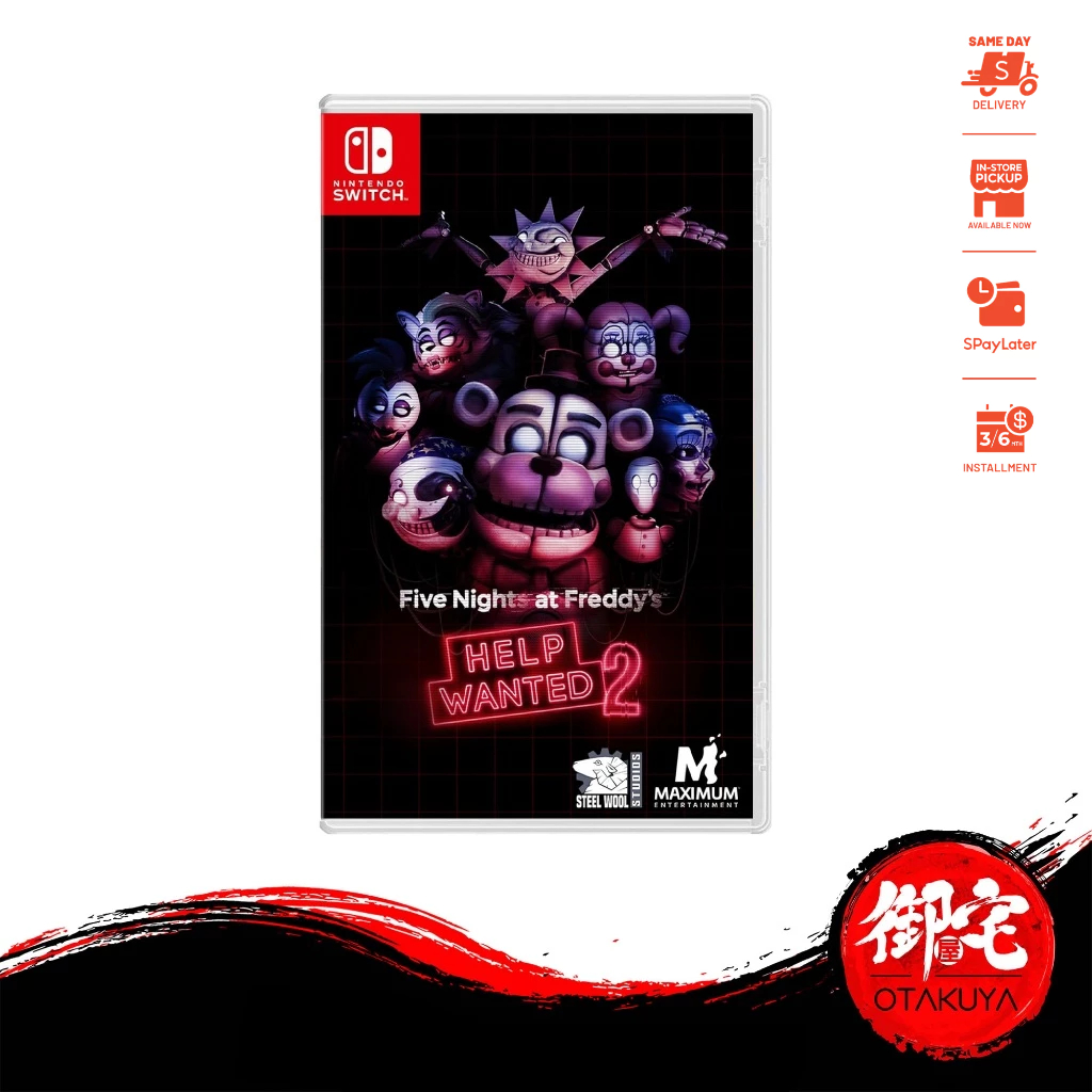 Nintendo Switch Five Nights At Freddy's Help Wanted 2 (English Version ...
