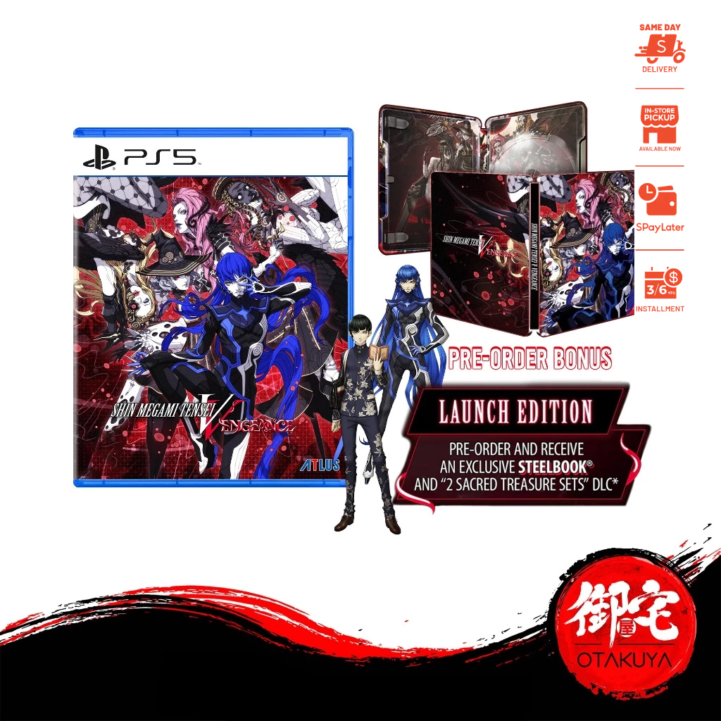 【7.7 SALE】PS5 / PS4 Shin Megami Tensei V Vengeance 真女神转世V: 复仇 (English / Chinese Version 中英文版 ...