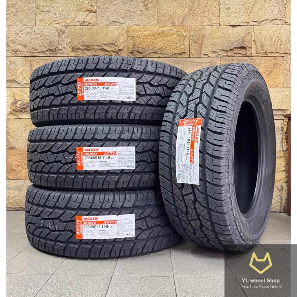 265 60 18 Maxxis Bravo AT-771 Tayar Baru 🔥🔥🔥 | Shopee Malaysia