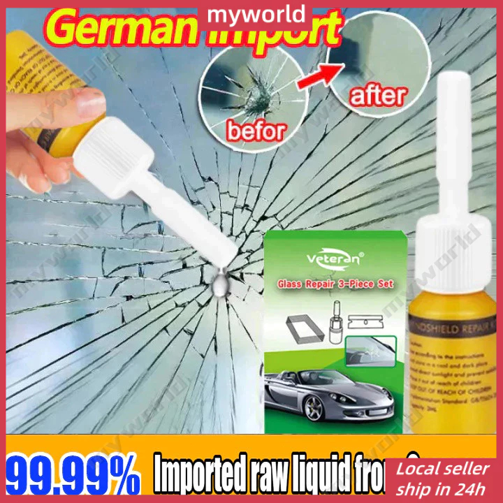 Easy repair Glass crack repair Windscreen repair kit Windshield repair ...