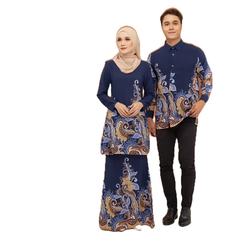 DESA MURNI BATIK Batik Sedondon Kurung Alana Cutting A & Kemeja Dm Slim ...