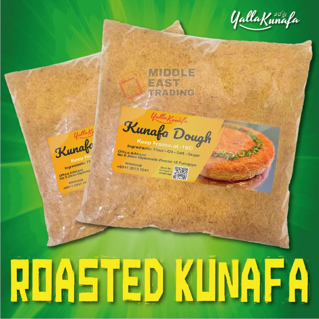 500g / 1 kg Roasted Kunafa Dough Original by Yalla Kunafa | Shopee Malaysia