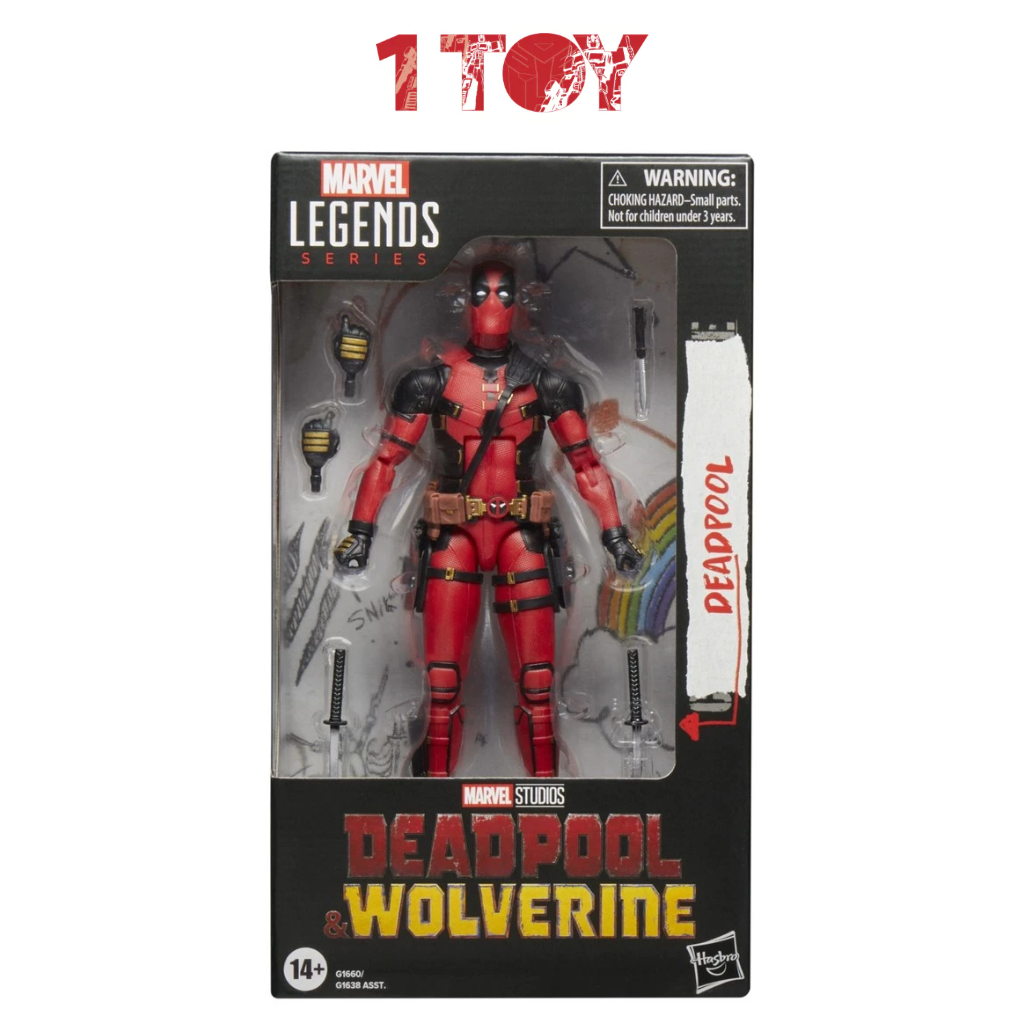 Marvel Legends Deadpool & Wolverine 6" Deadpool Action Figure | Shopee ...