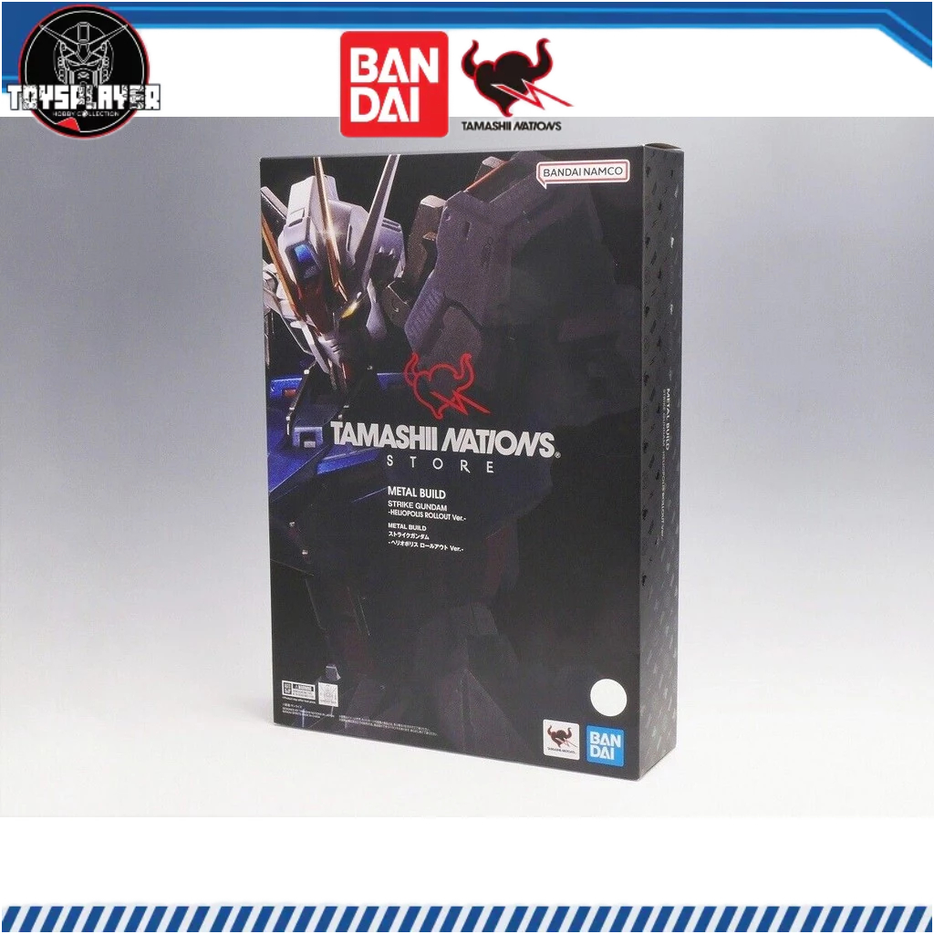 BANDAI TAMASHII METAL BUILD Strike Gundam Heliopolis Rollout Ver ...