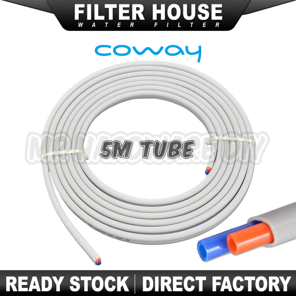 Coway Original Dual Tubing 1/4" Water Filter Hose for Coway RO Water ...
