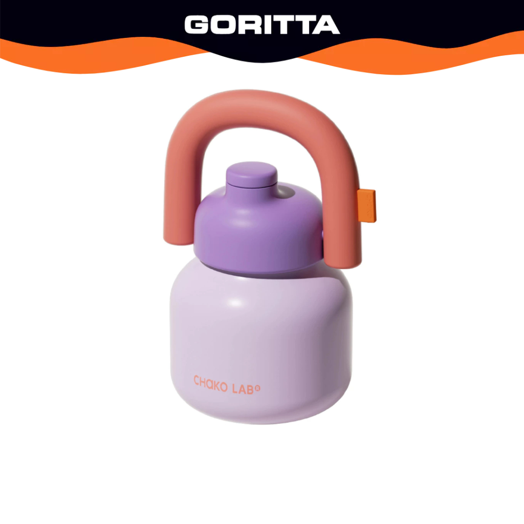 CHAKO LAB Lin Lin Bottle Thermos 1000ml - Purple / Orange | 316 ...