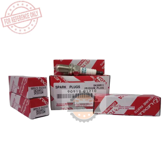 Toyota Spark Plug Iridium plug 90919-01210 SK20R11 Estima ACR50 Vellfire Alphard Harrier Camry ...