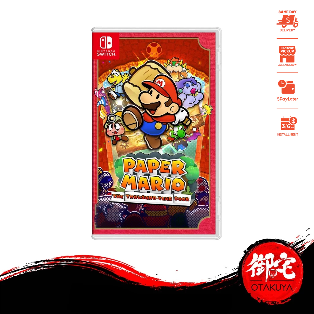 【5.25 SALE】Nintendo Switch Paper Mario: The Thousand-Year Door (English ...