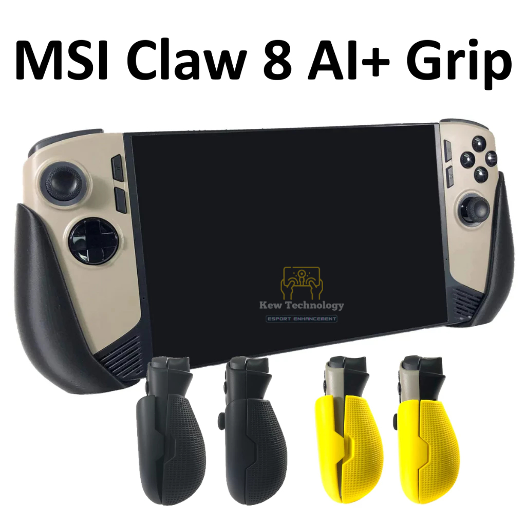 MSI Claw 8 AI+ Grip Grips 3D Printed Ergonomic Handle Grip MSI Claw 8 ...