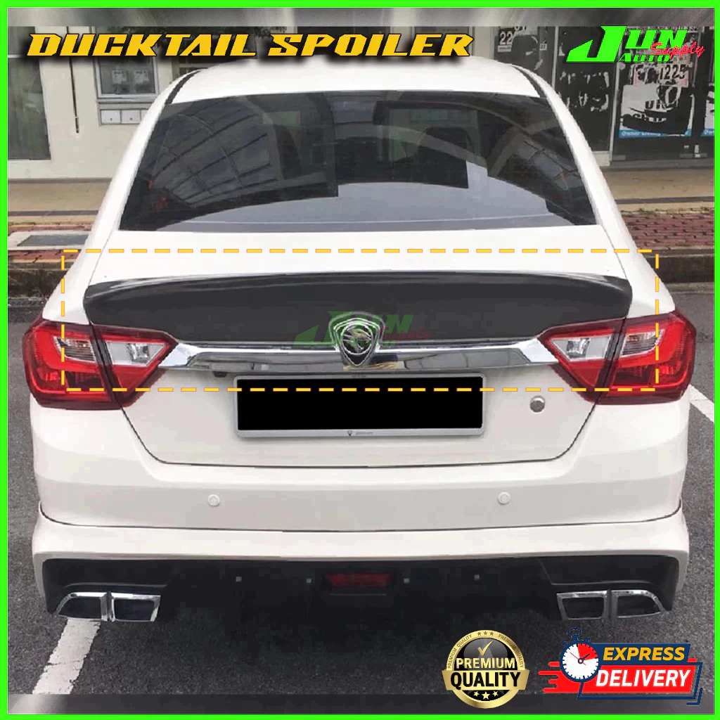 💥Ready Stock💥Proton Saga **16 -18** Sportivo Ducktail Spoiler ( WITHOUT ...