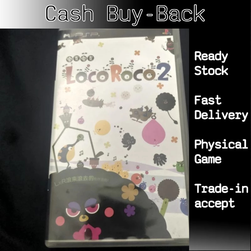 Playstation PSP LocoRoco 2 港中 Used | Shopee Malaysia