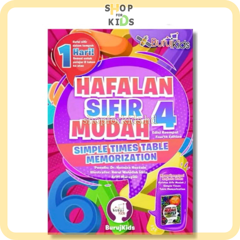 HAFALAN MUDAH SIFIR EDISI KE-4 | Hafal dalam 1 Hari Simple Times Table ...