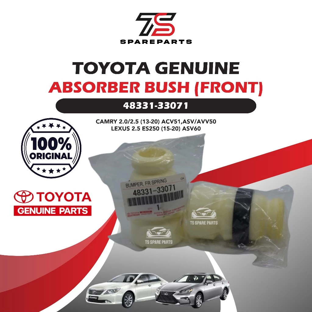 Toyota Absorber Bush (Front) 48331-33071 Camry/Lexus ACV51,ASV50,AVV50 ...