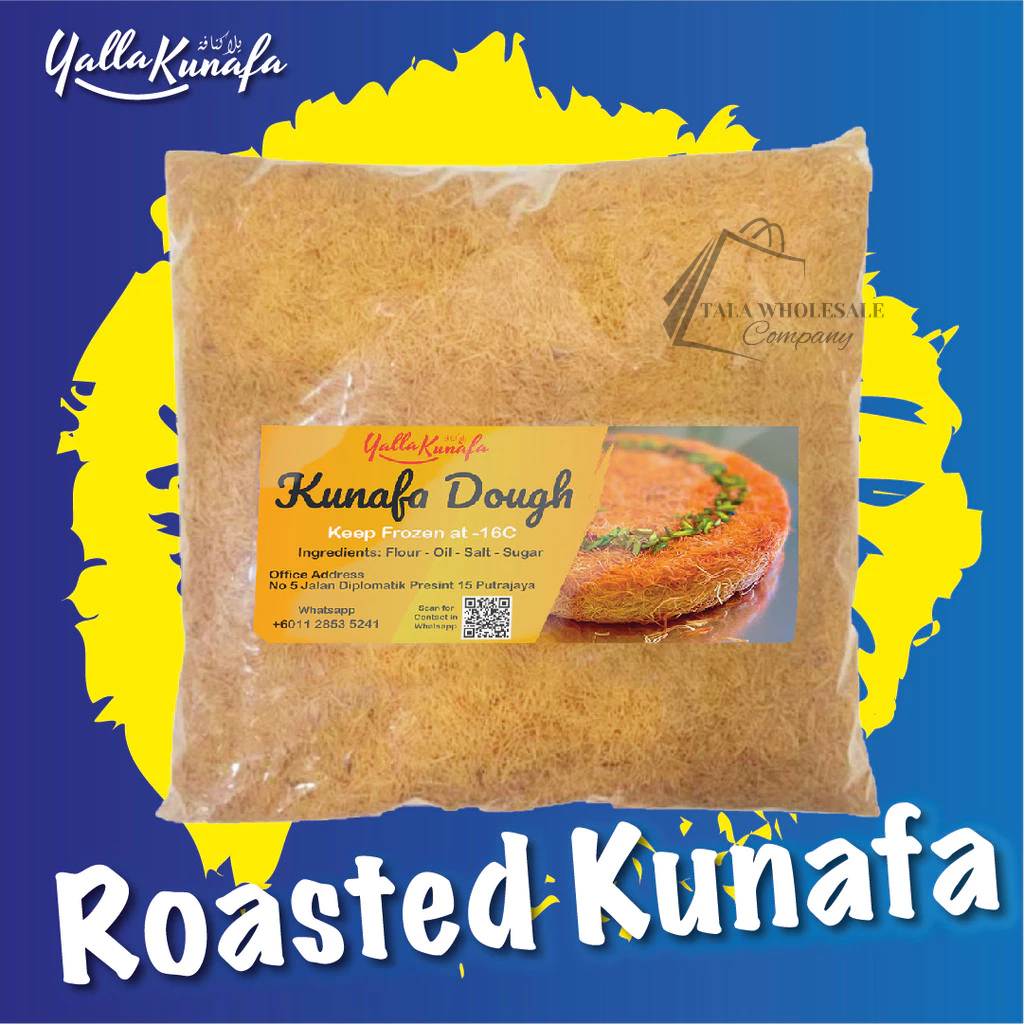 Roasted Kunafa Dough 1kg Original by Yalla Kunafa | Shopee Malaysia