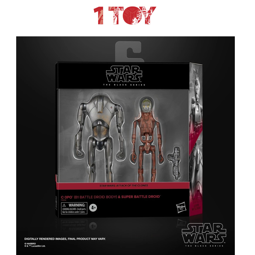 Star Wars Black Series 6" C-3PO B1 Battle Droid Body & Super Battle ...