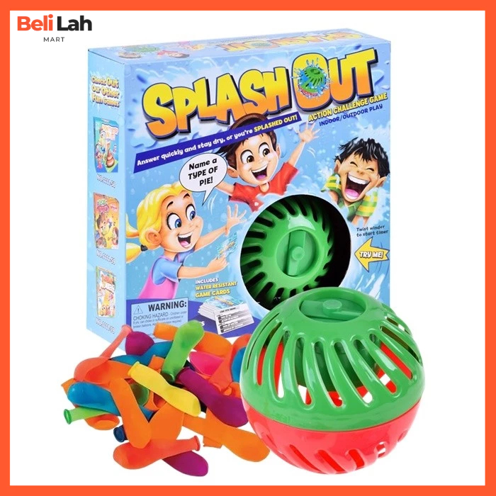 Water Bomb Splash Out Game with Timer | Outdoor Water Balloon Toy | Bom ...