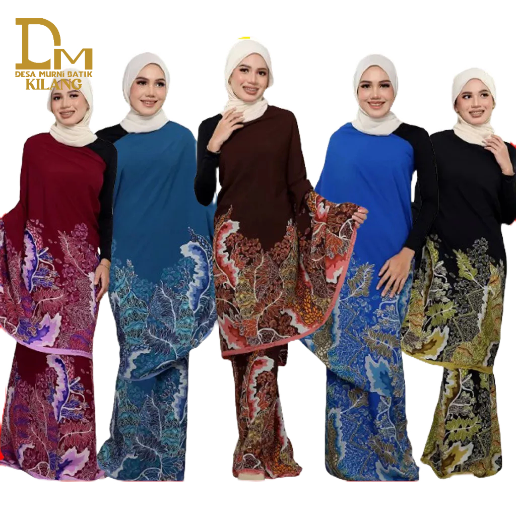 DESA MURNI BATIK Open Meter Batik Baihaqi Crepe bidang 45 CODE W 3 ...