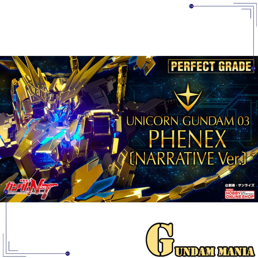 (PG)Bandai Unicorn Gundam 03 Phenex (Narrative Ver.) | Shopee Malaysia
