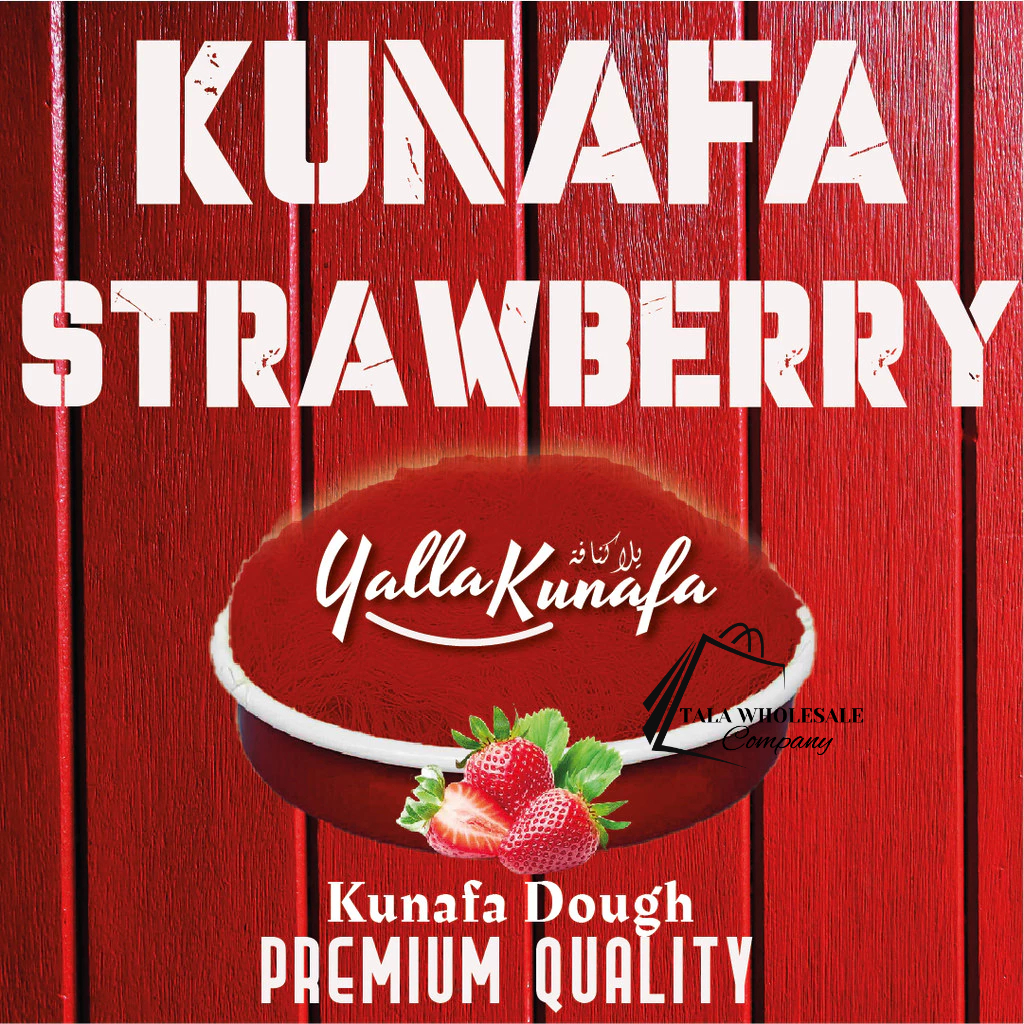 Red Velvet Kunafa Dough 500g - 1Kg by Yalla Kunafa | Shopee Malaysia
