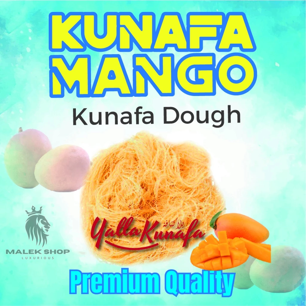 Kunafa Dough Mango 500g - 1Kg by Yalla Kunafa | Shopee Malaysia