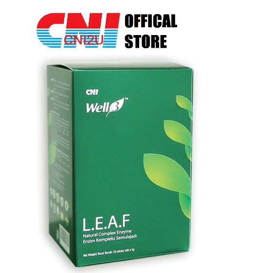 CNI Well3 Leaf Enzyme (20's) | Shopee Malaysia