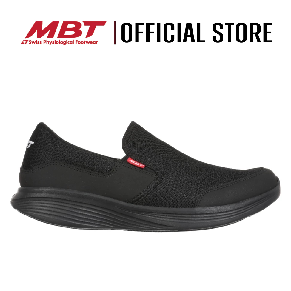 MBT MODENA III Men's Slip On Active Fitness Walking Shoe In Black ...