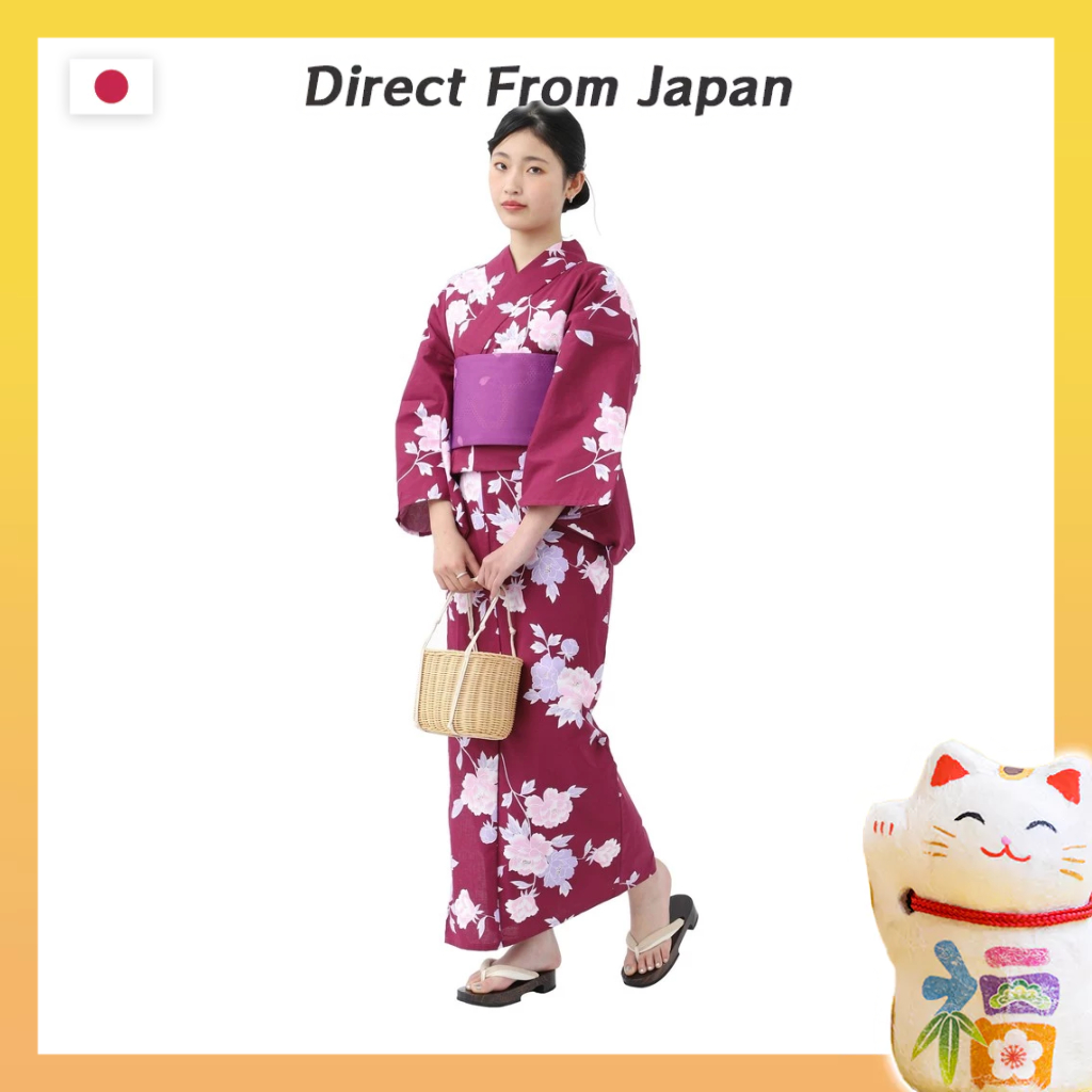 [TAYU-TAFU / TAYU-TAFU] yukata set making obi geta ladies 3 pieces set ...