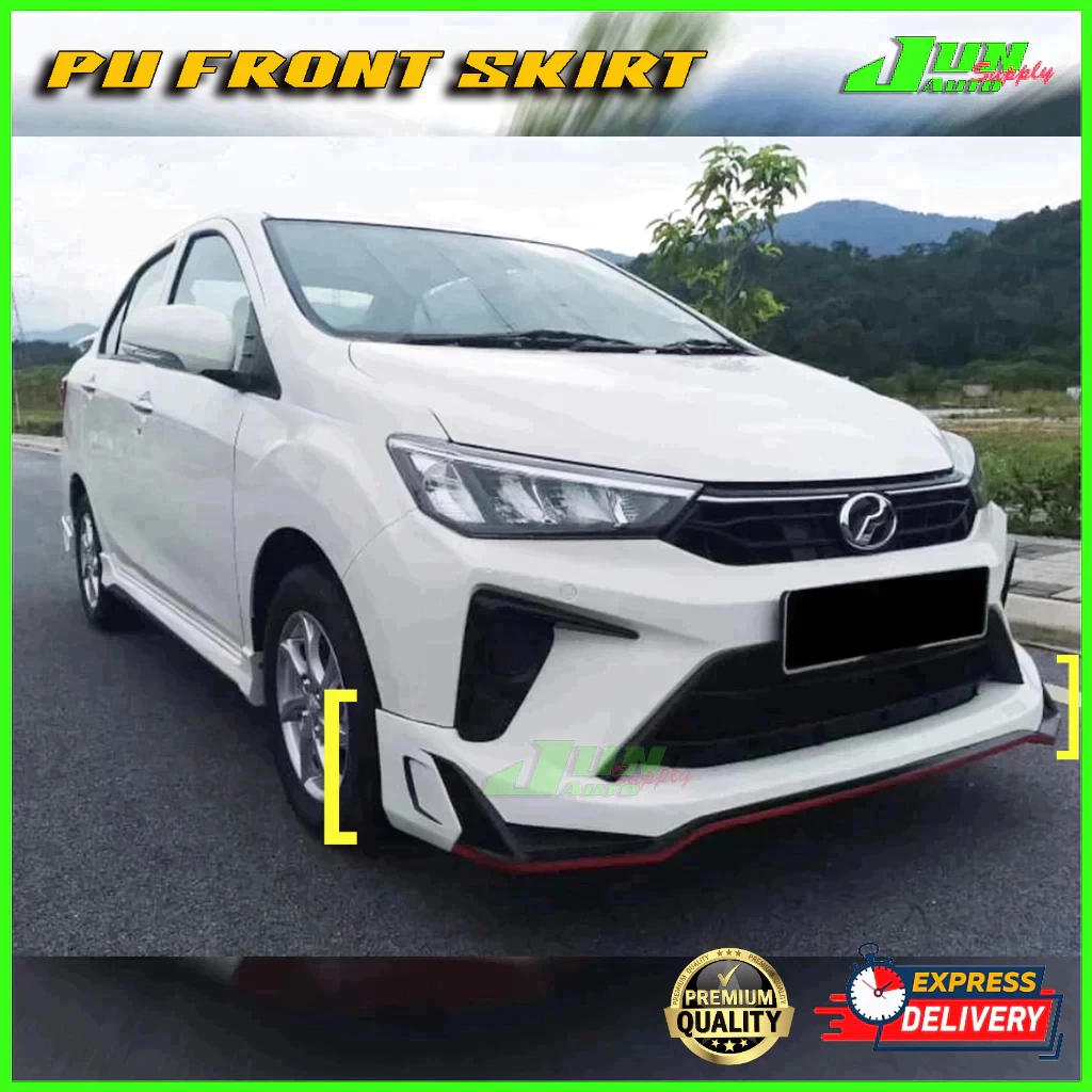 💥Ready Stock💥Perodua Bezza Facelift D68 'PU' Front Skirting ( WITHOUT ...