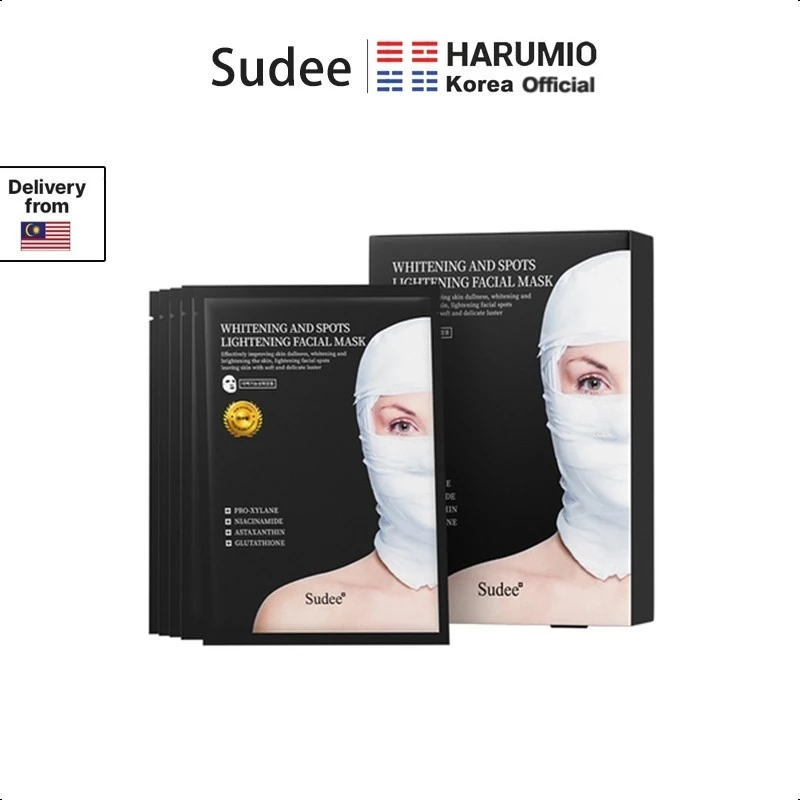 Sudee Whitening And Spots Lightening Facial Mask 5ea/box | Shopee Malaysia