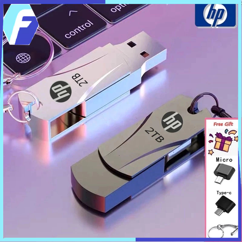 2TB USB Flash Drive USB 2.0 Waterproof Metal High Speed Flash Drive 4 ...