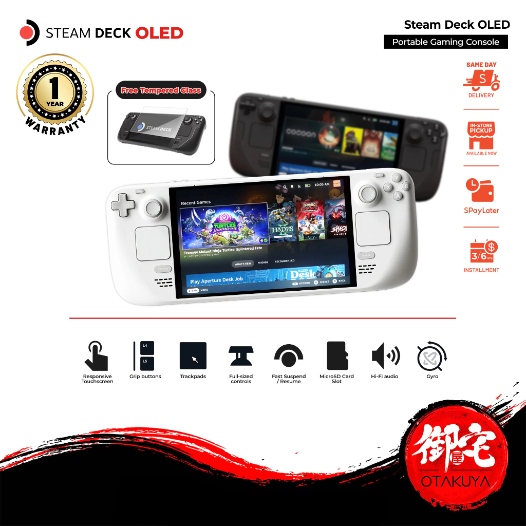 【7.25 SALE】Valve Steam Deck Steamdeck OLED 512 GB / 1TB Portable Gaming ...